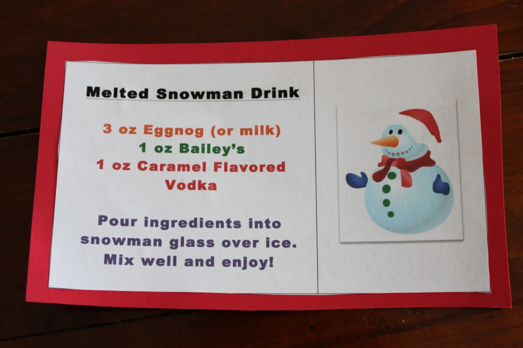 Snowman Themed Gift Baskets